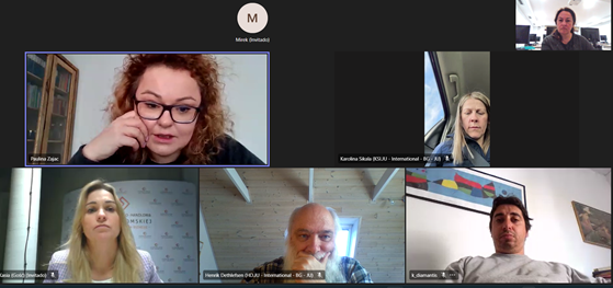 Las entidades socias del proyecto europeo lead ext se re nen de forma telem tica